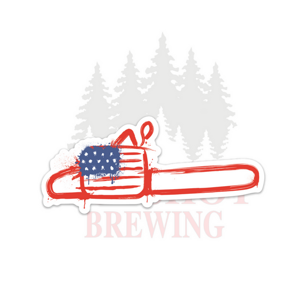 AMERICAN SAW - STICKER – Hotshot Coffee Roasters
